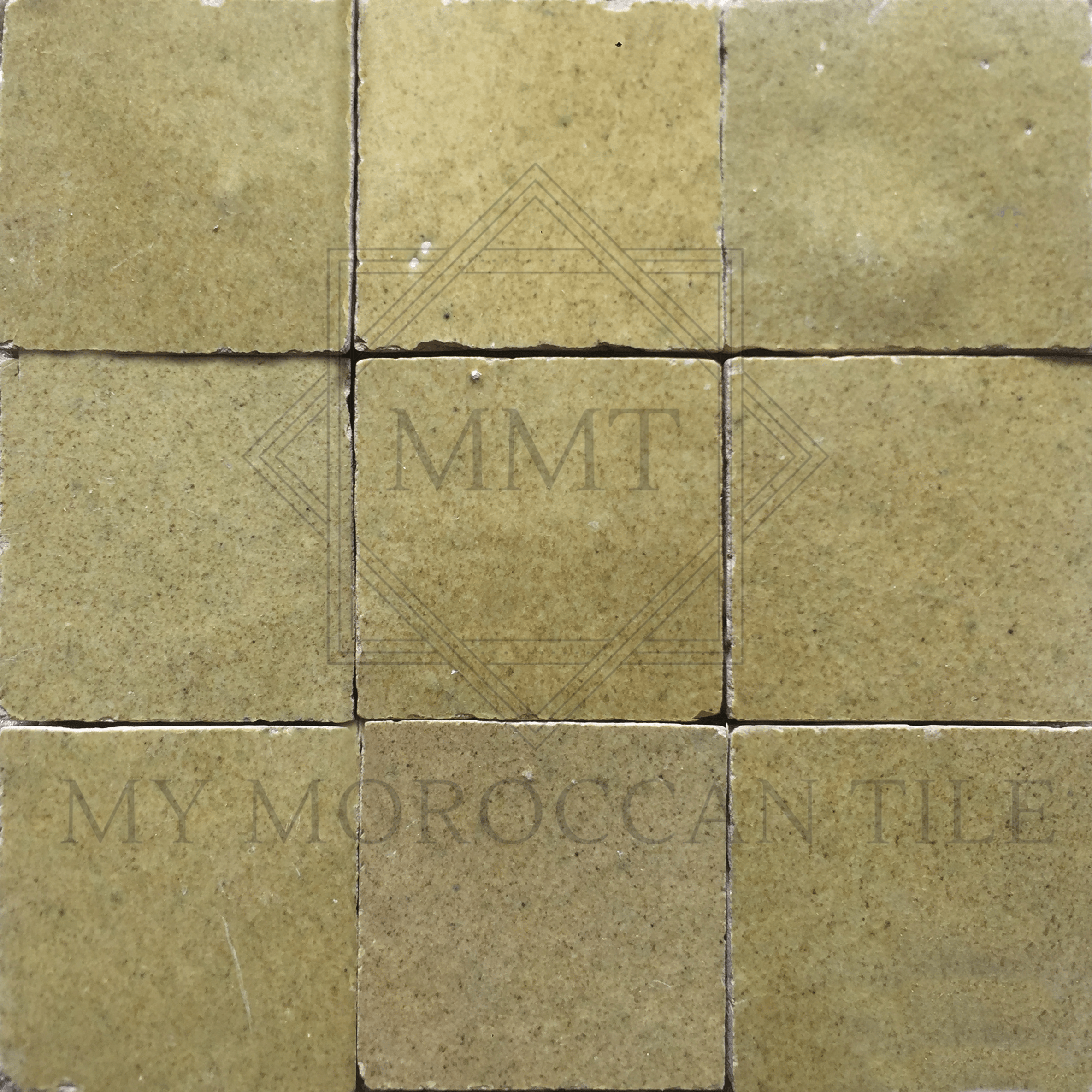 Mossy Gold Moroccan Zellige Tile – Chic Tile